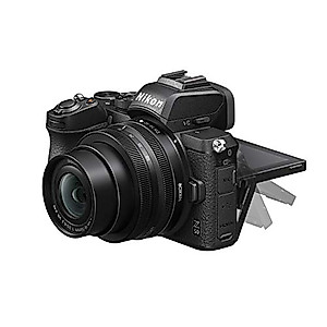 Nikon Z50 Body Mirrorless Camera (209-point Hybrid AF, High Speed Image Processing, 4K UHD Movies, High Resolution LCD Monitor) VOA050AE (Renewed)