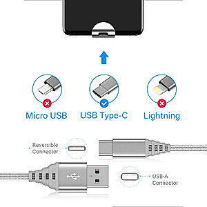 USB C Charger Cable 10FT+6FT,Long Fast Charging Cord for Samsung Phone S20 FE 5G/S22 Plus Ultra A12 A13 A14 A54 A03S,Galaxy Tab A 10.1 2019/8.0 2017/8.4 2020/10.5",Tab A7 10.4",Tab S6/Lite S7 Tablet