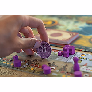Stonemaier Games: Scythe: Invaders from Afar Expansion | Add 2 New Factions to Scythe (Base Game) | Increase Scythe Player Count to 7 | 1-7 Players, 140 Mins, Ages 14+