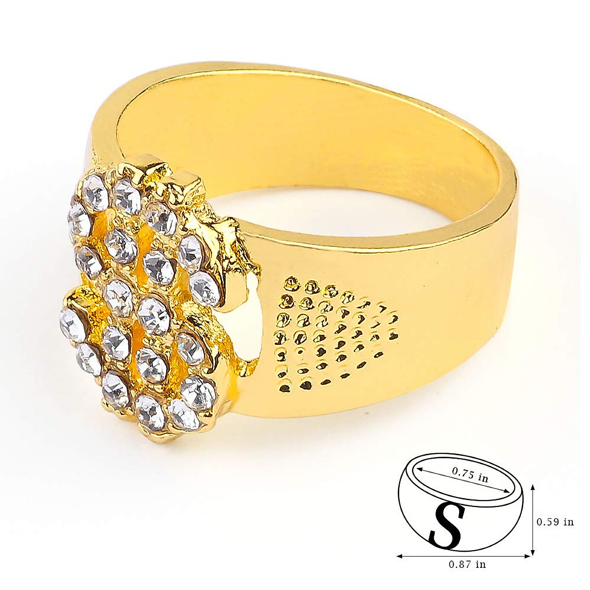 Beelittle 80s/90s Hip Hop Costume Kit Cool Rapper Outfits,Bucket Hat Sunglasses Gold Plated Chain (R)