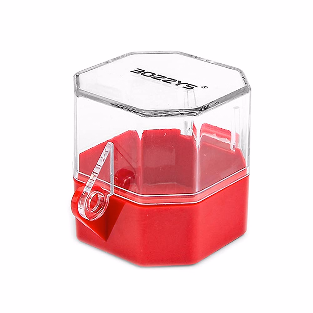 SCRTB Emergency Stop Push Button Switch 1 Pcs Emergency Stop Protection Cover,Emergency Stop Push Button,Add Protection Cover,Stop Switch Box with Key Lock Red