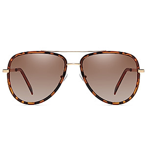 Fozono Polarized Aviator Sunglasses for Women