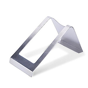 CdyBox Stainless Steel Wine Rack Single Wine Bottle Holder Rack Display (Silver)