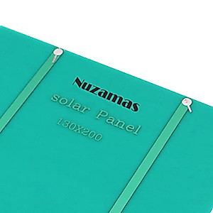 NUZAMAS 4.2W 12V 350ma Mini Solar Panel Module Solar System Cell Outdoor Camping Battery Charger DIY Parts 130mm X 200mm