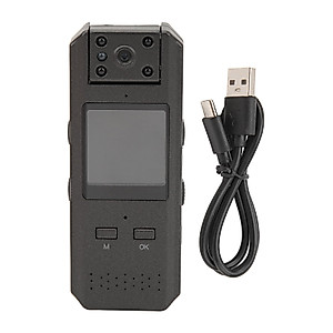 SALALIS HD Sports Camera, Aluminum Alloy Rear Clamp Mini HD Sports Camera Night for Riding