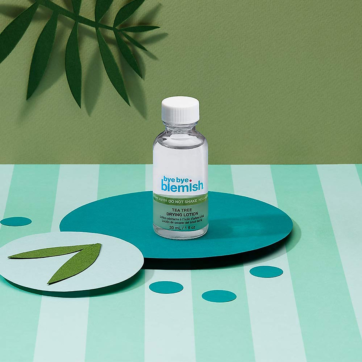 Bye Bye Blemish Tea Tree Drying Lotion, with Tea Tree Oil & Salicylic Acid, Fast-acting Formula, Dries Blemishes, Purifies Skin, 1 fl oz, 1-Pack