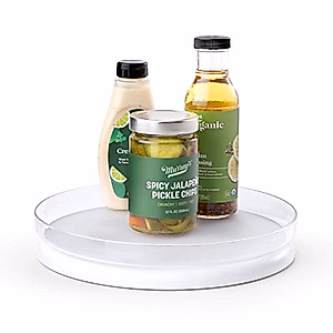 YouCopia FridgeView Fridge Turntable, Lazy Susan Organizer for Refrigerator Storage, 11” , White