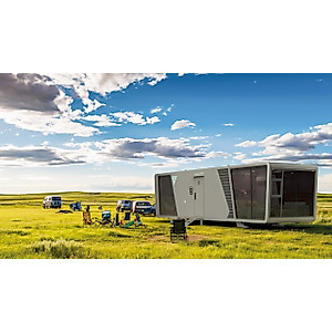 Perfect Prefab House to Live in, Portable Tiny Homes for Couples, Prefabricated Container House for Adults Living with Modular Home, Foldable Mobile Home with Perfect Steel Frame