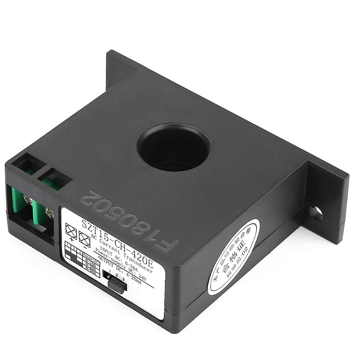 4-20mA AC Current Sensor Transmitter SZT15-CH-420E High Accuracy AC Current Converter for Automatic Control Systems