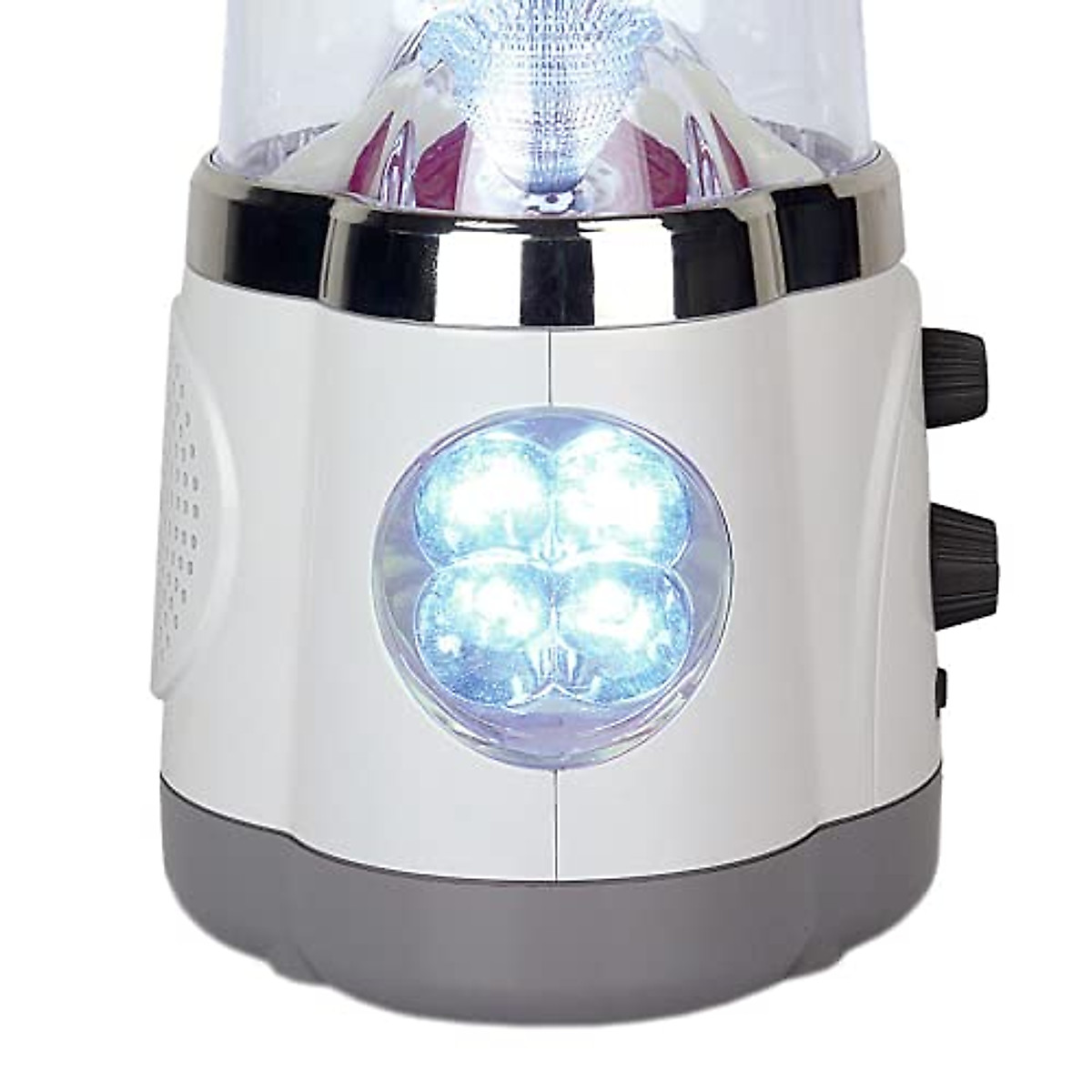 Northpoint Multifunctional Radio Camping Lantern, Battery Powered, LED Lantern, Tent Light, Perfect Lantern Flashlight for Hurricane, Emergency, Survival Kits, Hiking, Fishing, Home Decor , White, 10"x6"x6"