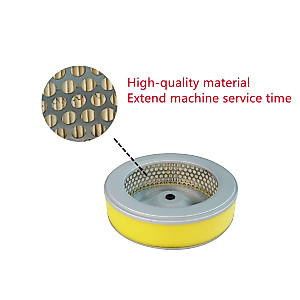 Kvjicdo GX690 Air Filter Compatible with Hnoda GX630 GX660 Engine Rep 17210-Z6L-010 (2 Pack)