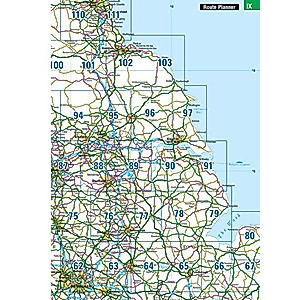 2023 Philip's Big Easy to Read Road Atlas Britain: (Spiral A3)