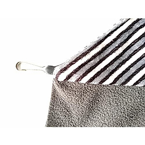 YONIQUECO Guinea Pig Corner Hideout Small Animals Fleece Hideaway Cage Accessories for Rat, Chinchilla, Guinea Pig, Ferret (Stripes)