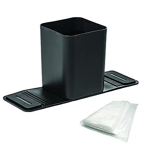 meistar Car Trash Can Bin with Bags for Back Seat. Leak Proof Car Organizer. Auto Garbage Basket for Vehicles, SUV and Trucks