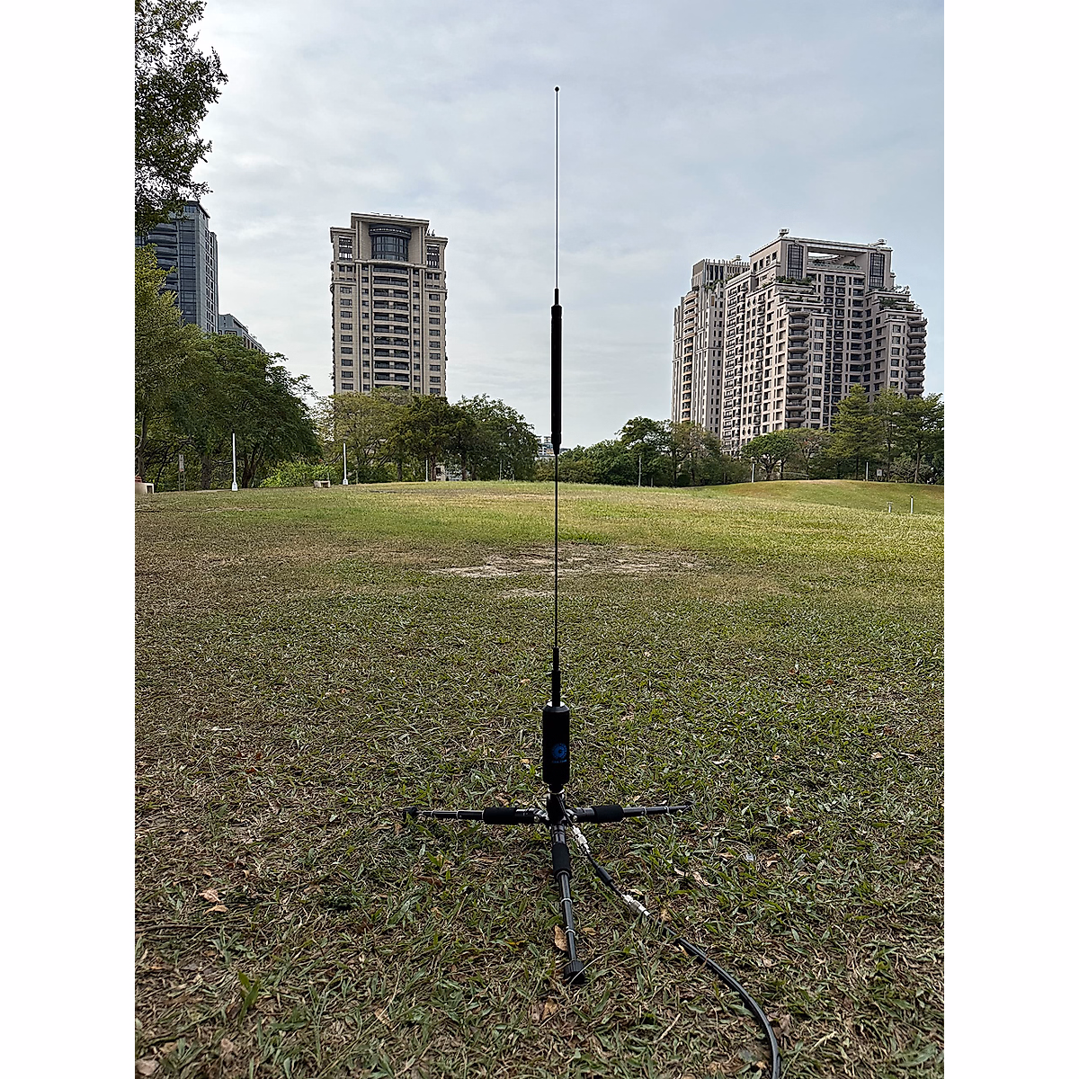 GRA-750B 7-56MHz Wideband Broadband HF Vertical Mobile Antenna, 120W(SSB), 40W(FM), 48.03 inch, PL259
