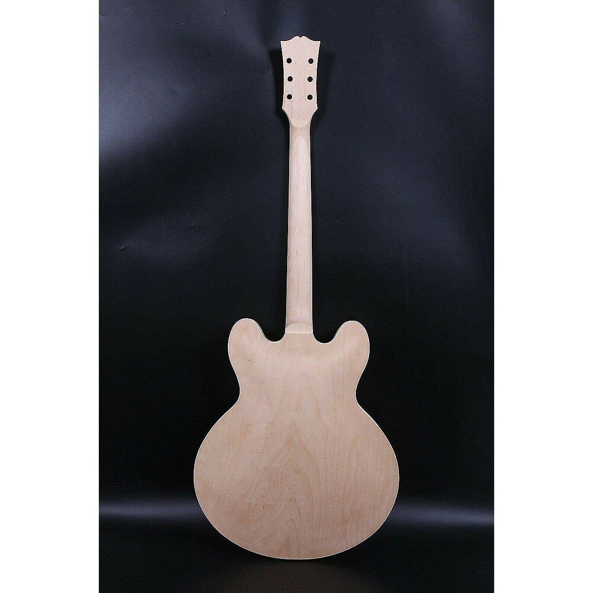 1set Guitar Kit ES335 Guitar neck 22fret 24.75inch Guitar Body Semi Hollow Body With Hardwares