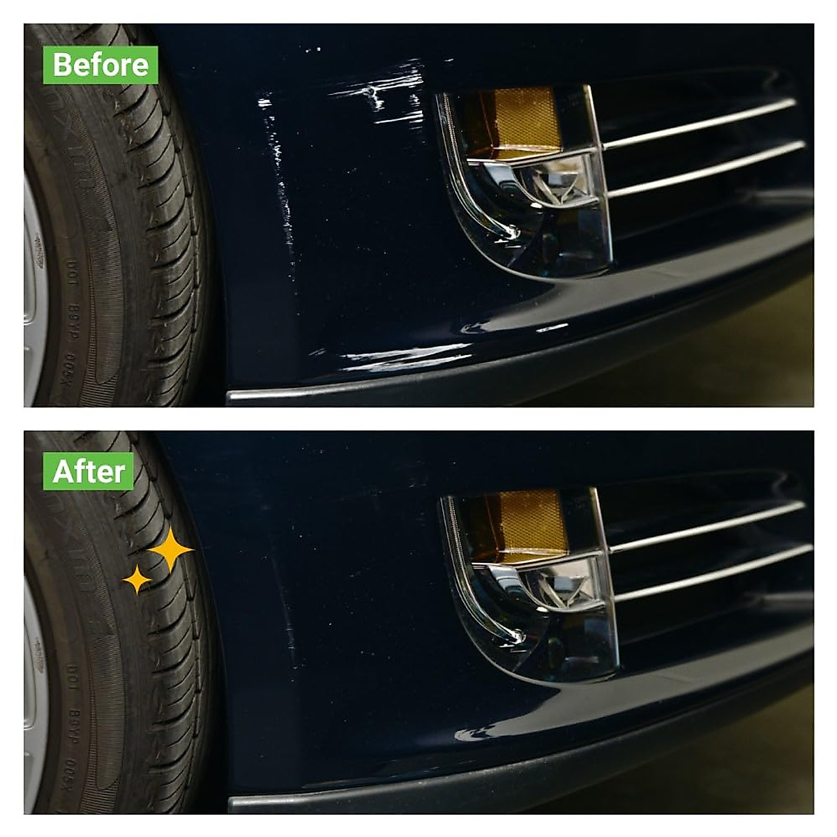 TouchUpDirect UH Tuxedo Black Compatible with Ford Exact Match Touch Up Paint Brush - Essential Kit