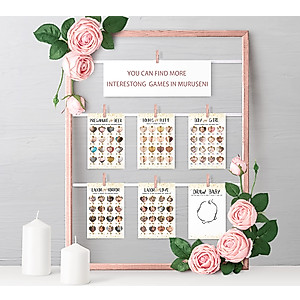 Muruseni Labor or Horror Baby Shower Game-31 Cards(Including Answers),Gender Reveal Party,for Mom, Dad, Kids, Women, Men, Gender Neutral Unisex Set