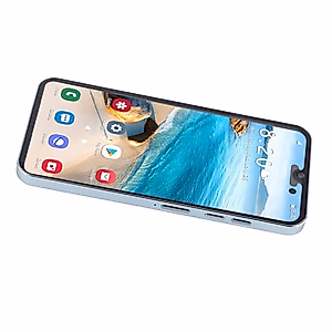 PUSOKEI Unlocked Smartphone, Cell Phone, 6.1in IPS Large Screen, 4GB RAM 64GB ROM, 11, 8MP+16MP Camera, 5G WiFi, 4G Network, Face Unlock, 4000mAh Battery (Blue)