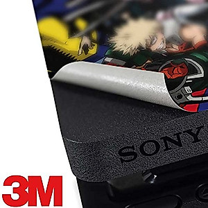 Skinit Decal Gaming Skin Compatible with PS4 Slim Bundle - Officially Licensed Funimation My Hero Academia Main Poster Design