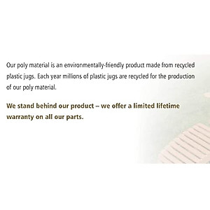 5FT-Cedar-Poly Lumber ROLL Back Porch Swing with Cupholder arms Heavy Duty Everlasting PolyTuf HDPE - Made in USA - Amish Crafted