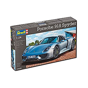 Revell of Germany 07026 Porsche 918 Spyder Model Kit, 19.4 cm Length, Various