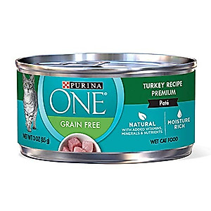Purina ONE Grain Free Classic Turkey Recipe (12 CANS) (3 OZ Each)