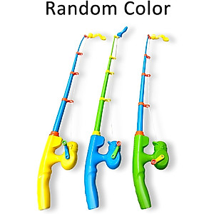 CozyBomB™ Magnetic Fishing Toy Pole 2 Pack for Replacement - No Fishes are Included - Bathtime Carnival Toddler Education Teaching - Fishing Poles Rod (X-Large)