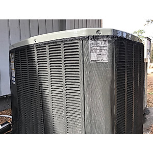 MESH Air Conditioner Cover: CUSTOM AC Cover designed to PROTECT coils from clogging - leaves, grass, cottonwood, dust and debris