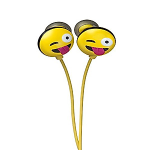 Jamoji Earbuds with a Microphone for Kids, Just Kidding