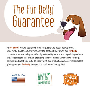 Dog Multivitamin - Dog Vitamins and Supplements - Digestive Enzymes & Probiotics - Probiotics for Dogs - for Skin and Coat Allergies - Immune System & Overall Health - 120 Soft Chew Dog Treats