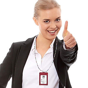 HOLLOSPORT 5PCS Face Mask Chains and Cords for Women, Beaded Eye Glasses Necklace Holder Lanyard Multi-purpose Accessory for Adults with 10 Free Eyeglass Loops