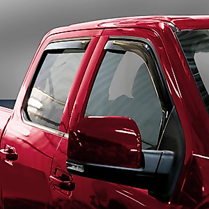 Voron Glass in-Channel Extra Durable Rain Guards for Trucks Ford F150 2015-2020 SuperCrew (fit for Ford F250-F550 17-23), Window Deflectors, Vent Window Visors, 4 Pieces - 220018