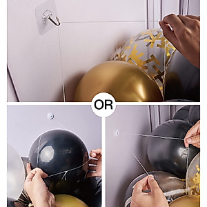 PartyWoo Balloon Arch Kit, 45 pcs Balloon Garland Kit, Balloon Arch Strip, Wall Hooks, Balloon Knotter, Balloon Decorating Strip, Balloon Garland Arch Kit, Balloon Arch Tape for Birthday Wedding