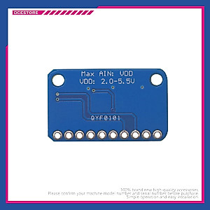OCESTORE 2pcs ADS1115 Development Board Module 16 Bits 4 Channel Bits ADC PGA Converter with Programmable Gain Amplifier ADS1115 Development Board Module