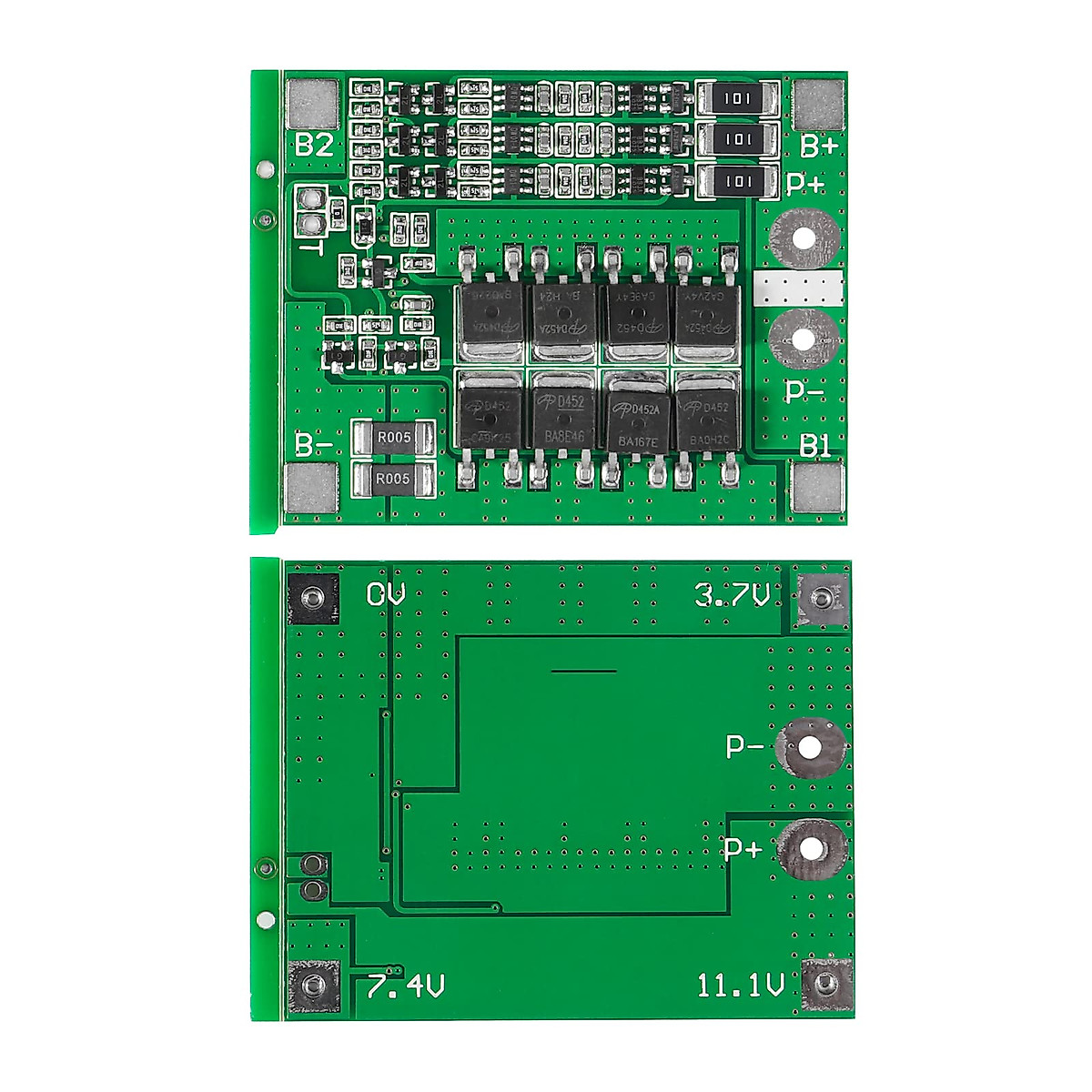 Diitao 6PCS Lithium Battery Protection Board Overcharge Short Circuit Protection Module (3S 25A)