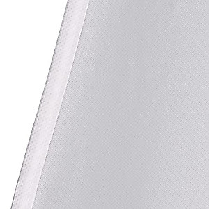 Kntiwiwo Garment Bags Dress Bag for Storage 60 inches Dust-Proof Suit Protector Cover Bag with Zipper for Long Dresses, Suit, Coat Closet Clothes Storage, Set of 12