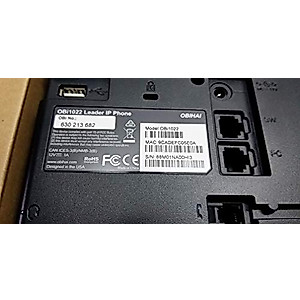 Obihai OBi1022PA Google Voice VOIP Phone with Power Supply - Up to 10 Lines - Support for Google Voice and SIP-Based Services - Google Voice Device