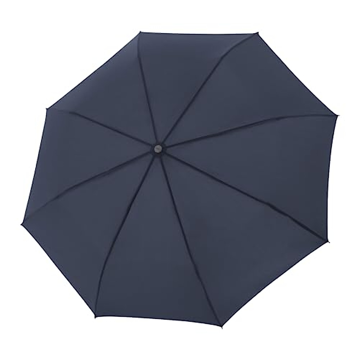 Knirps Vision Duomatic Automatic Open Close Rain Umbrella - Compact Windproof Umbrella for Rain - Durable Travel Umbrella for Adults - 97cm Diameter Retractable Umbrella & Carrying Case, Water Colored
