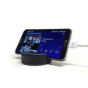 PUCKUPS - The Original Indestructible Hockey Puck Cell Phone Stand - The Best Universal Smartphone Stand. Compatible for All iPhone/Samsung/Google/LG Smartphones. Made from a Real Hockey Puck (1 Pack)