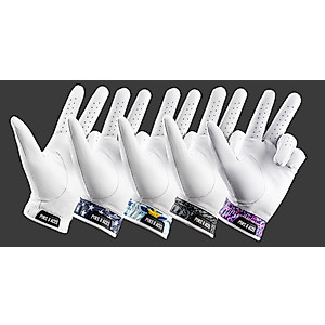 Pins & Aces - Southwest Sunset Golf Glove Design - Premium AAA Cabretta Leather, Long-Lasting Durable Tour Glove for Men or Women - Premium Leather Golf Glove Left & Right Hand - (Medium, Right)