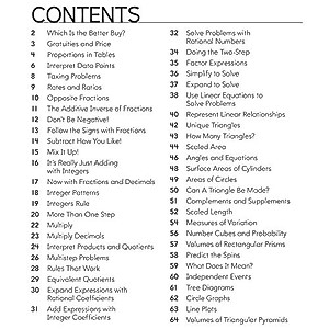 hand2mind VersaTiles Math Practice Take Along Set for Seventh Grade, Self-Checking Workbook, Homeschooling Games, Case Included, Homeschool Curriculum, 7th Grade Math Workbook, Homeshool Supplies
