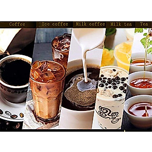 GRCQLWT Coffee Machine Espresso Coffee, Household Drip Automatic Tea Machine Small Mini Double Cup American Coffee Machine