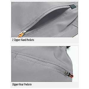 MAGCOMSEN Hiking Pants for Men Waterproof Pants Quick Dry Pants Snow Pants Ski Pants Snowboard Pants Winter Pants Softshell Pants Cycling Pants Mens Work Pants