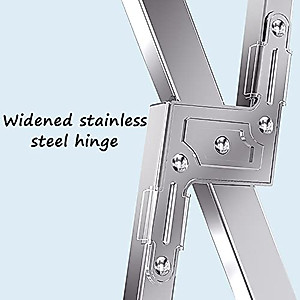 AZHANGYB Clothes Drying Rack, Collapsible Laundry Rack Stand Garment Drying Station with Wheels and Hooks, Indoor-Outdoor Use, for for Bed Linen, Clothing, Socks, Scarves (Single Pole 1.6m)