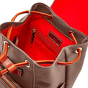 Dooney & Bourke Handbag, Pebble Grain Medium Murphy Backpack - Elephant