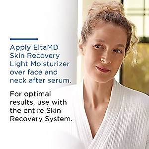 EltaMD Skin Recovery Lightweight Face Moisturizer For Women, Soothing Redness Relief Face Moisturizer, Hydrates And Calms Sensitive Skin Types, Dermatologist Tested Facial Moisturizer, 1.7 oz Pump