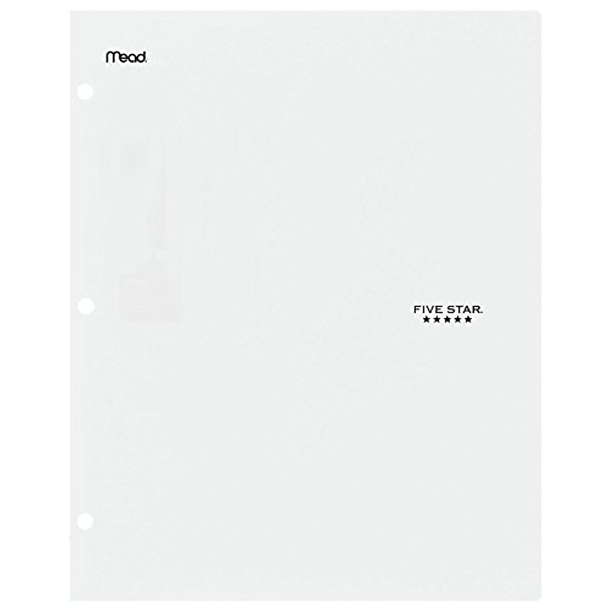 Five Star 2 Pocket Folder, Stay-Put Folder, Plastic, Folders with Pockets, Color Selected for You, 1 Count (33210)