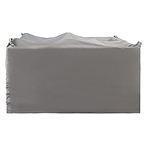 SAFAVIEH Outdoor Collection Chaston Grey 4-Piece Patio Set Cover