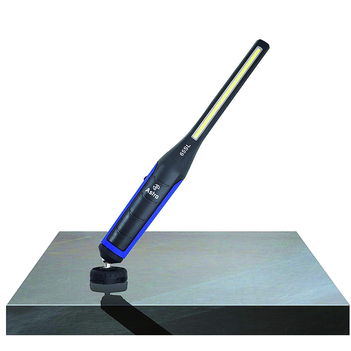 Astro Pneumatic Tool 65SL 650 Lumen Rechargeable LED Slim Light W/Top Flashlight